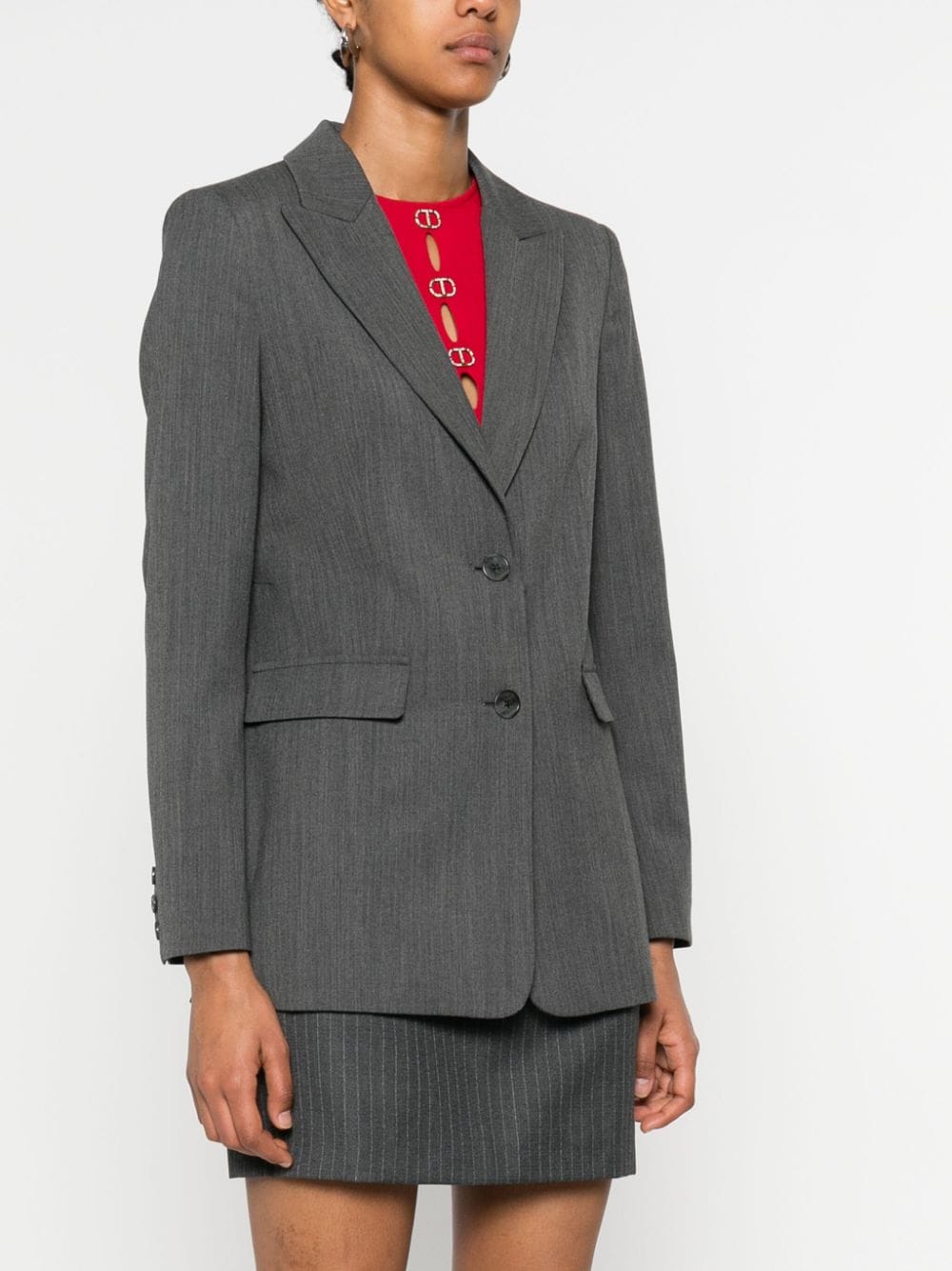 TWINSET TWINSET Logo-Plaque Blazer