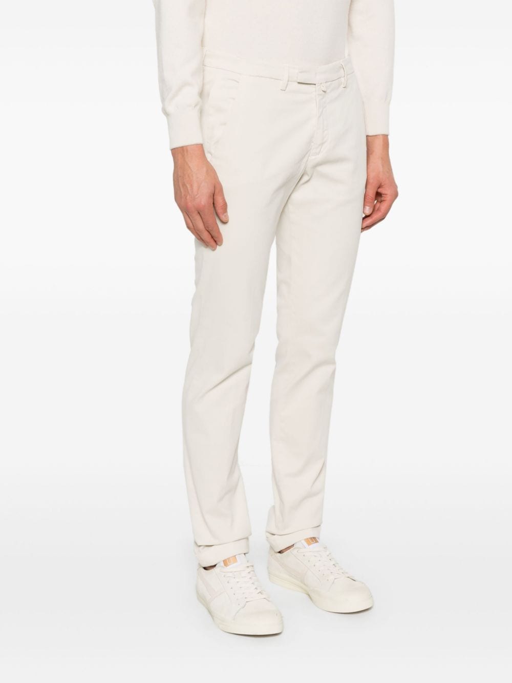 BRIGLIA 1949 tapered chinos