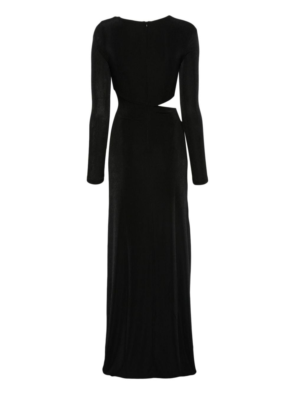 Hugo Piercing-Detail Maxi Dress In Black - 28% Off | Editorialist