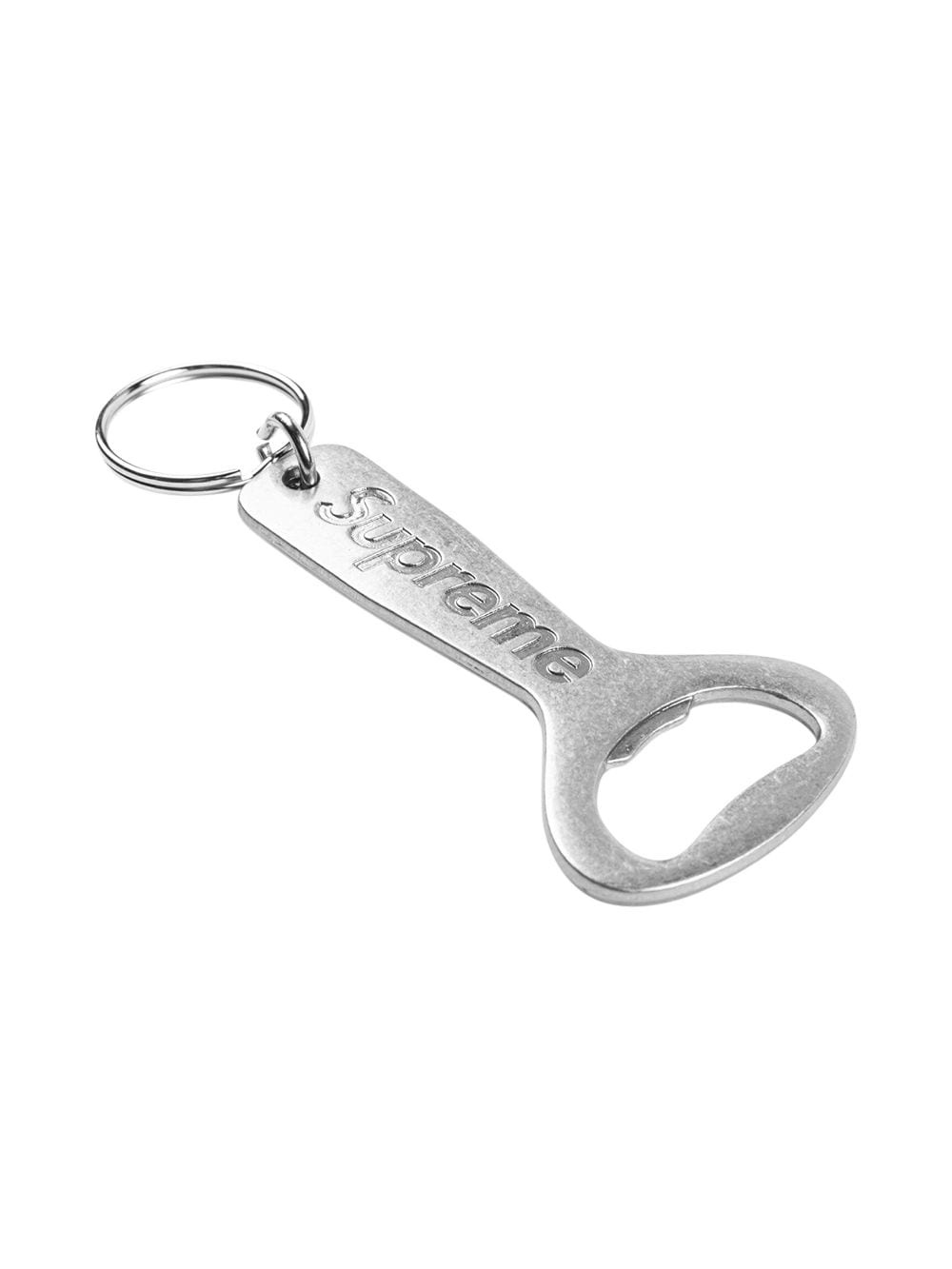 Supreme Bottle Opener Keychain Silver Editorialist