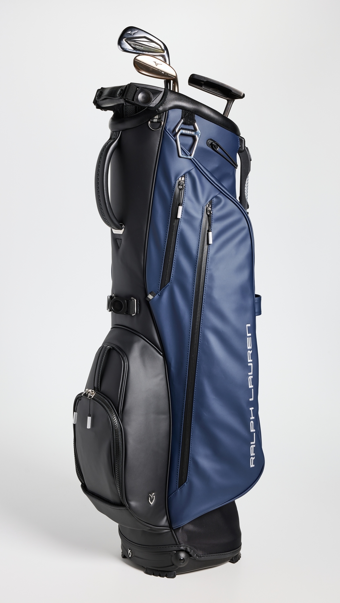 RLX-Ralph-Lauren-Tech-Web-  RLX Ralph Lauren Nylon Webbed Belt L Navy Blue Golf main image 1