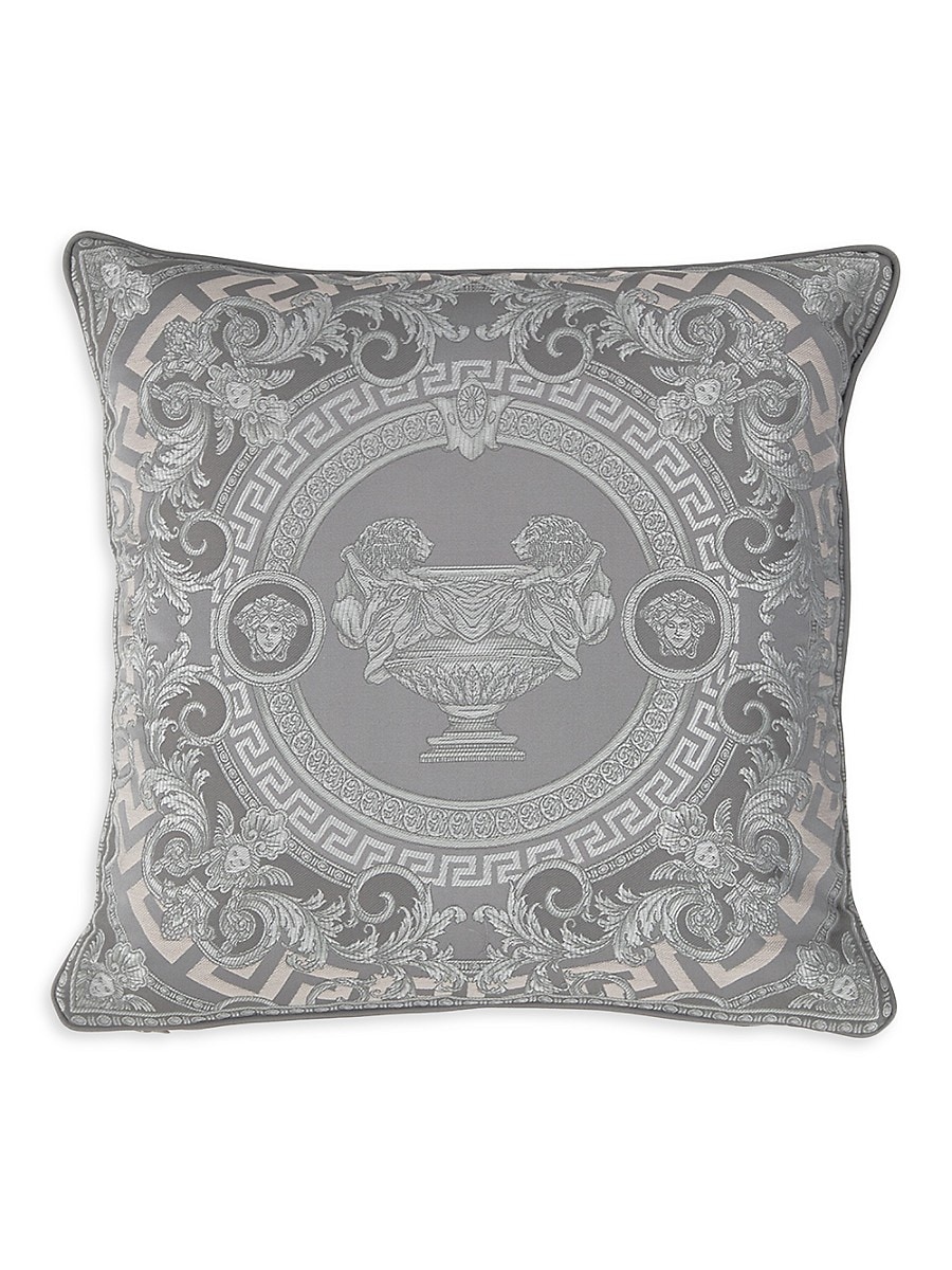 Versace La Coupe Des Dieux Cushions - Silver | Editorialist