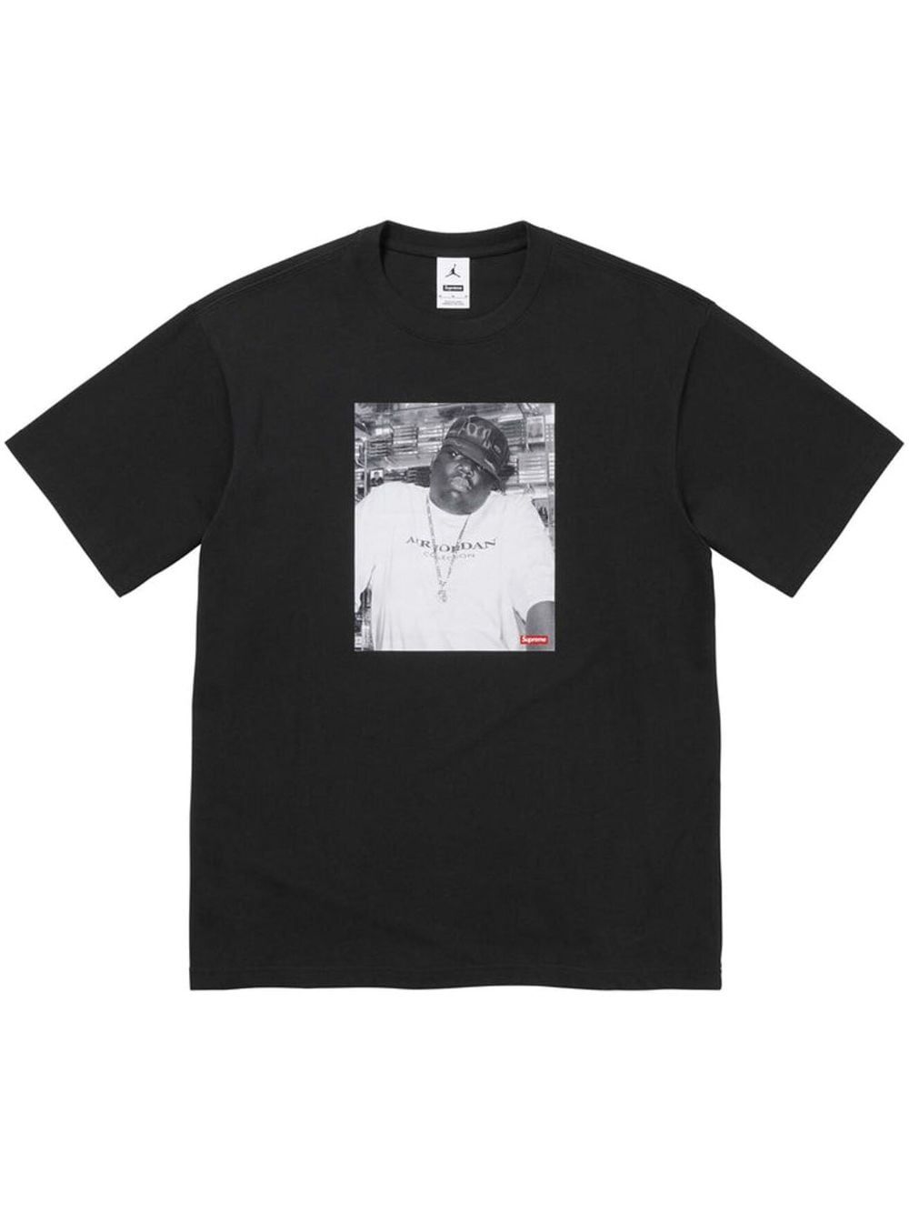 Supreme X Jordan Logo-Print T-Hirt - White | Editorialist