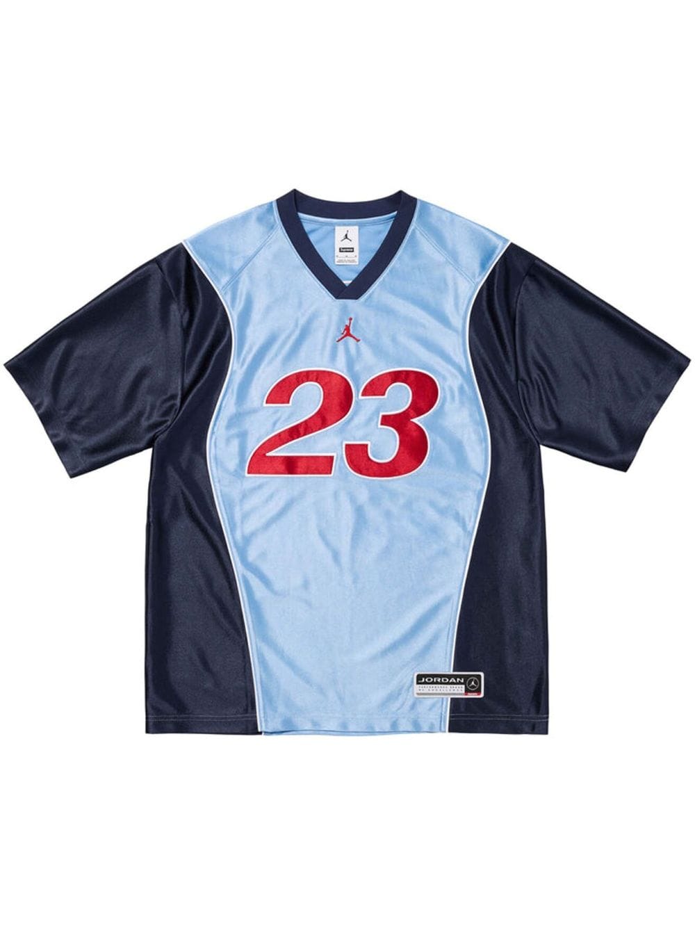 Supreme X Jordan Warm Up Jersey - Blue | Editorialist