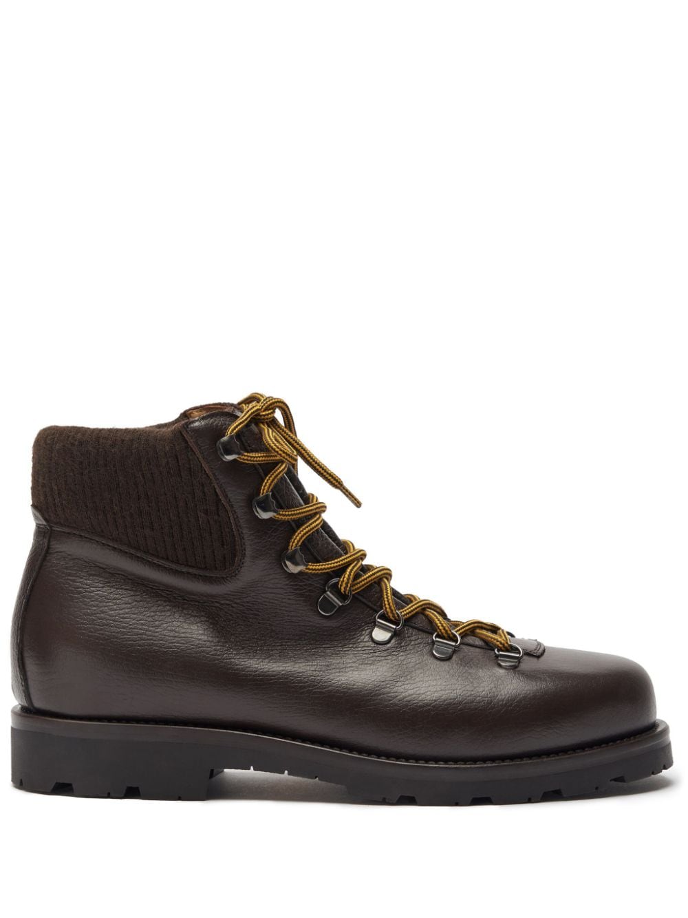 Scarosso Edmund Lace-Up Boots In Brown 50% Off Editorialist