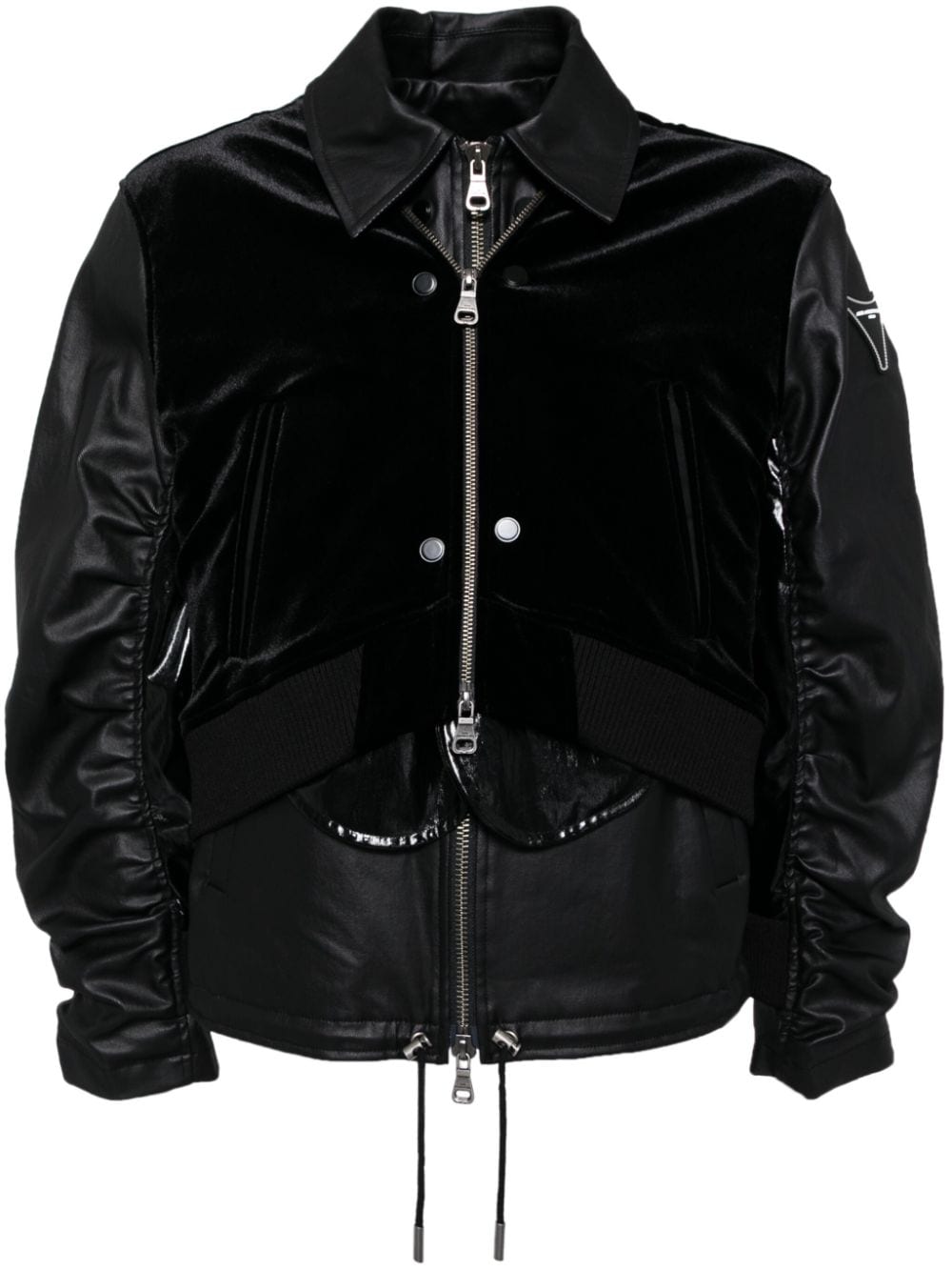 Andersson Bell Bientain Zip-Up Jacket In Black - 51% Off