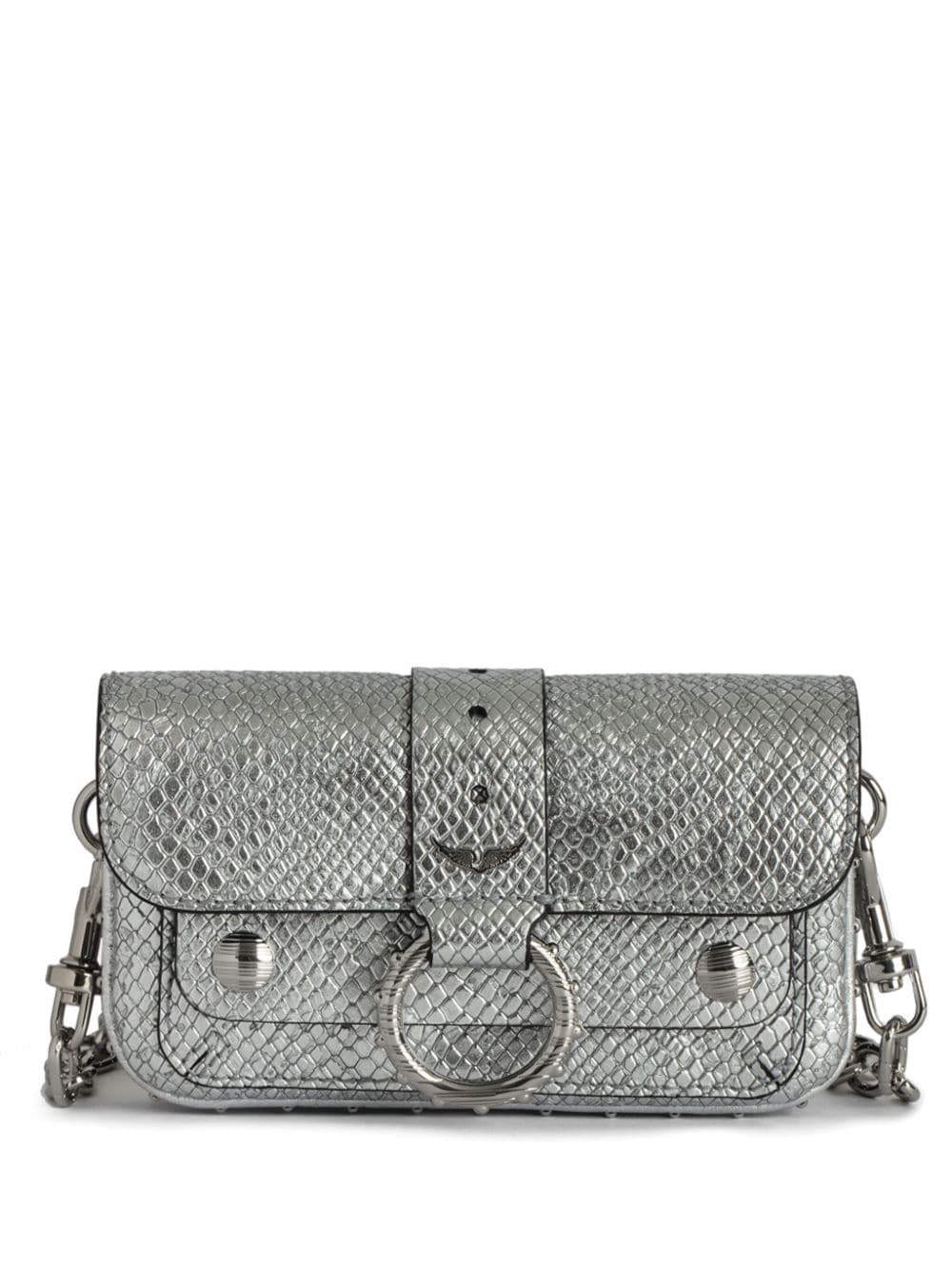 Zadig&Voltaire Kate Wallet Wild Bag - Silver | Editorialist