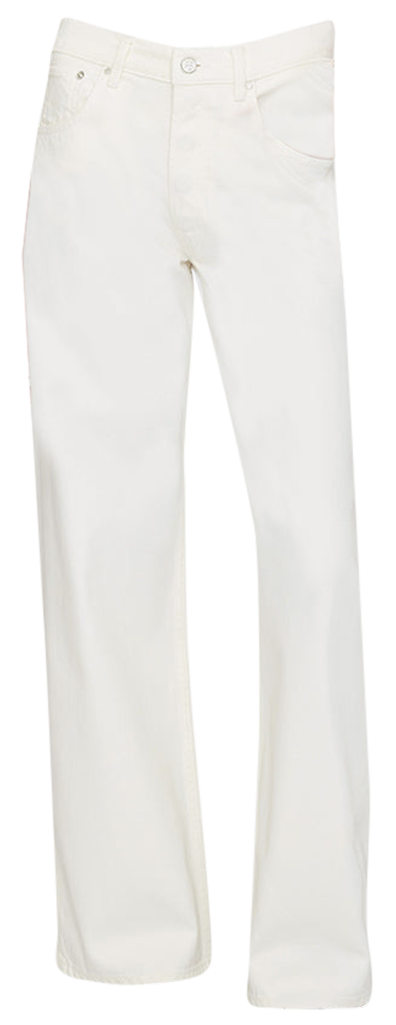 STAUD STAUD Sicilia Cropped Cotton Tank with Ruffle Trim
