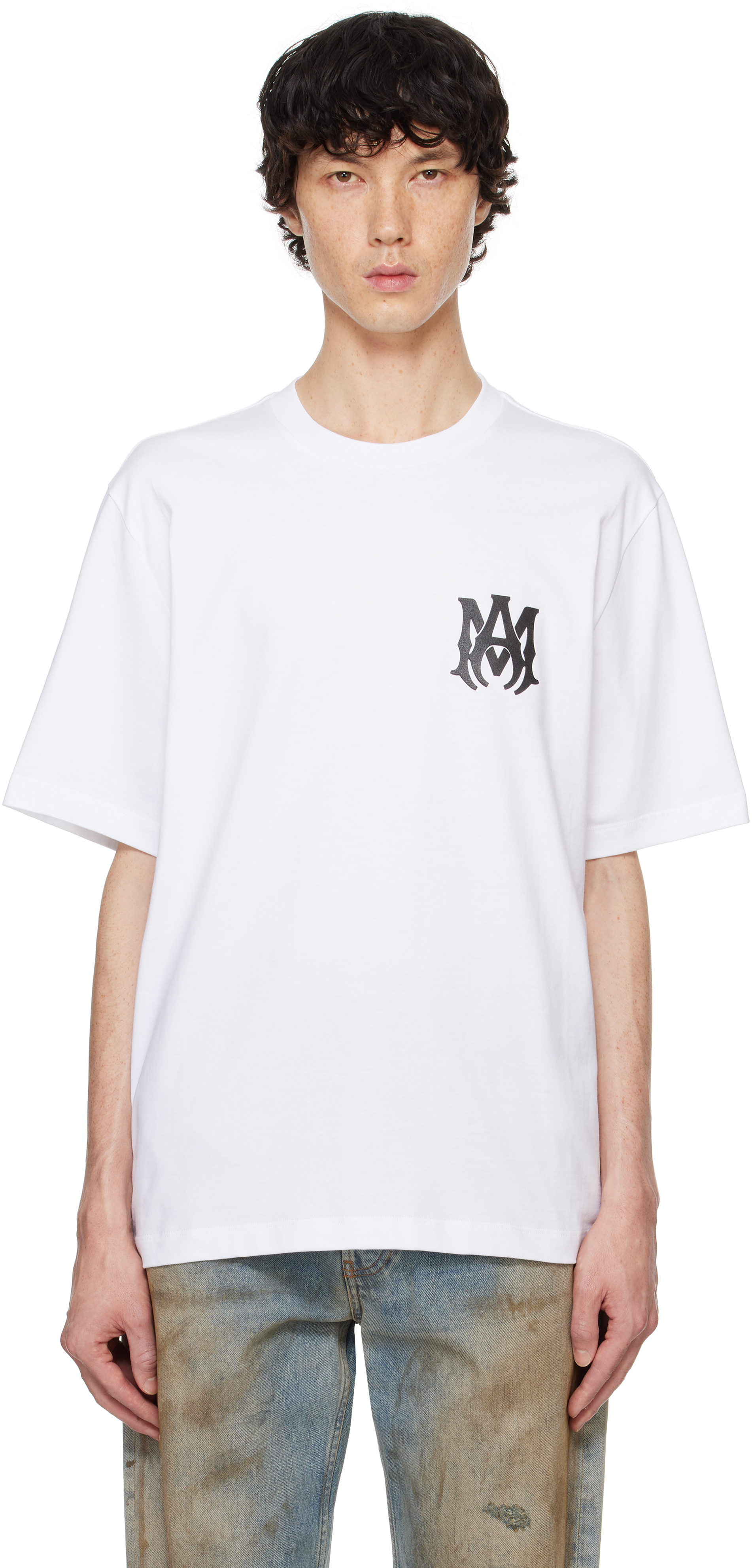 【国内正規】AMIRI MA CORE LOGO TEE ホワイト Sサイズ Amiri Ma Core Logo T-Shirt - White | Editorialist