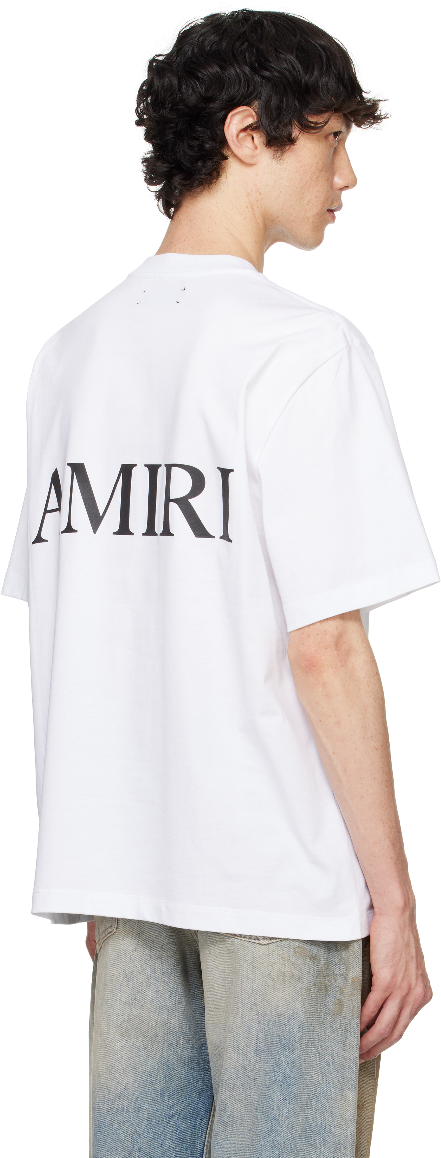 Amiri Ma Core Logo T-Shirt - White - 33% Off | Editorialist