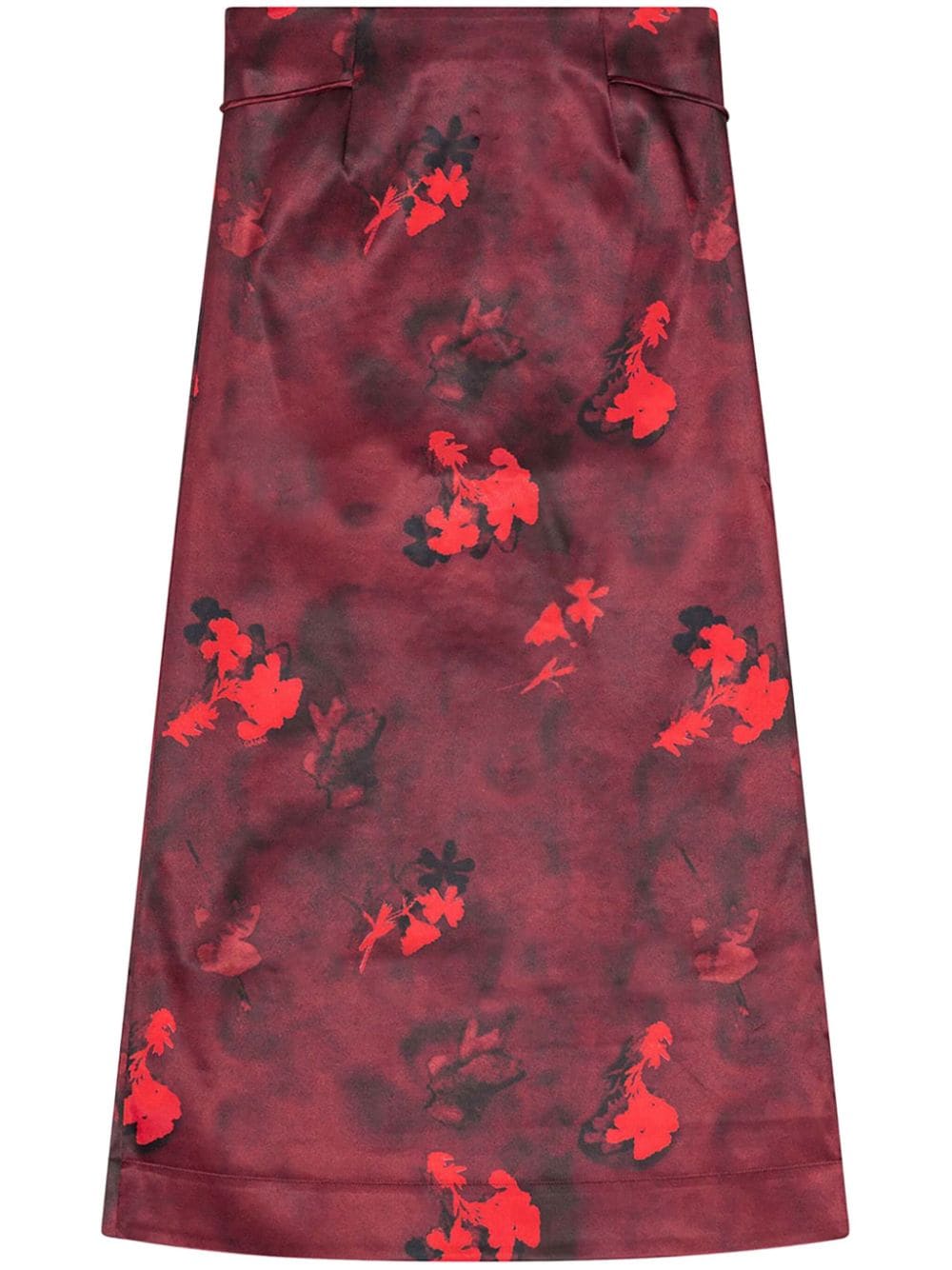 GANNI GANNI Printed Maxi Skirt