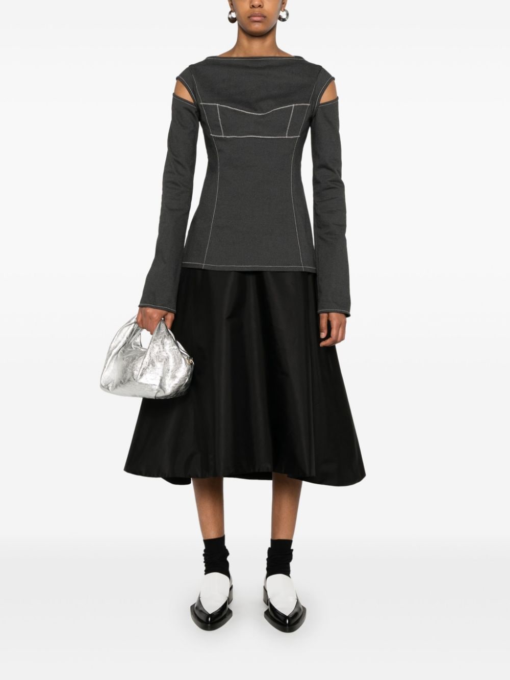 MARNI Marni A-Line Midi Skirt