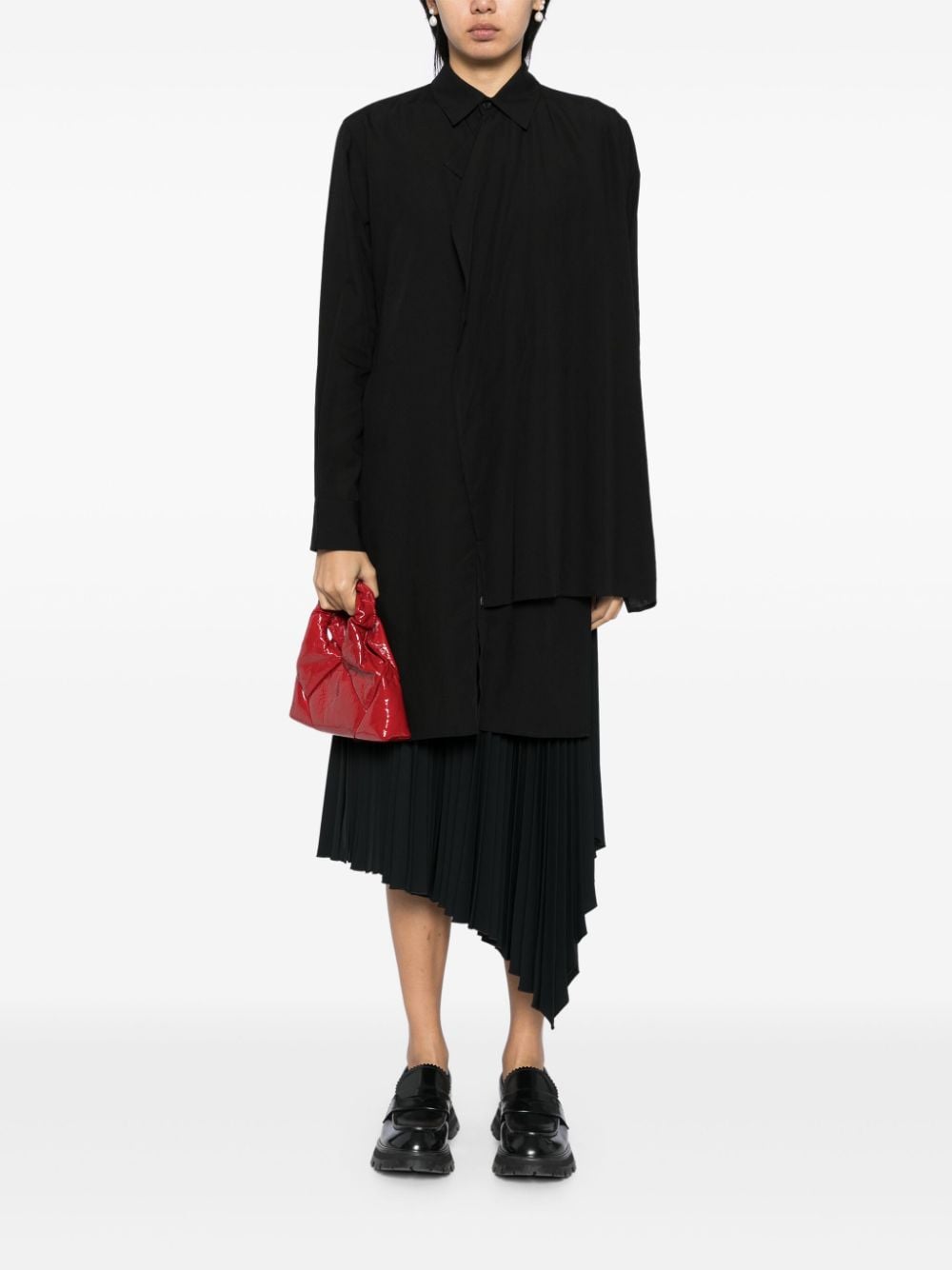 YOHJI YAMAMOTO Yohji Yamamoto Layered Shirt