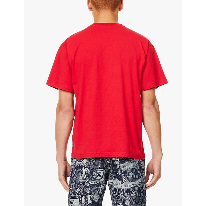 Aries X Arsenal J'Adoro Crew-Neck Relaxed-Fit Cotton-Jersey T