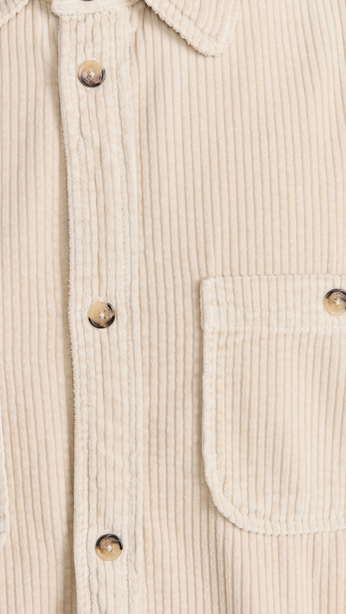 ISABEL MARANT ÉTOILE nario corduroy shirt