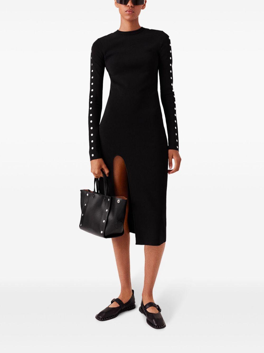 STELLA MCCARTNEY Stella McCartney Long-Sleeve Midi Dress