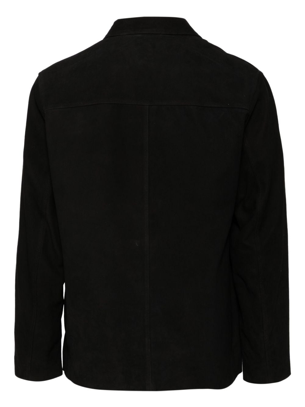 Theory Hazelton Leather Blouson Jacket - Sand | Editorialist
