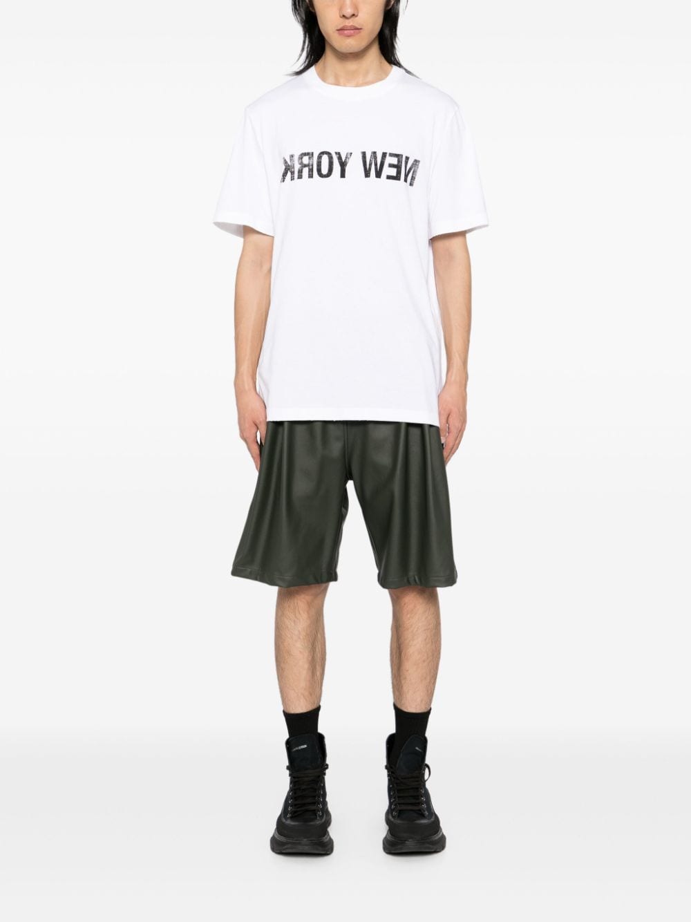 HELMUT LANG new york seatbelt t-shirt