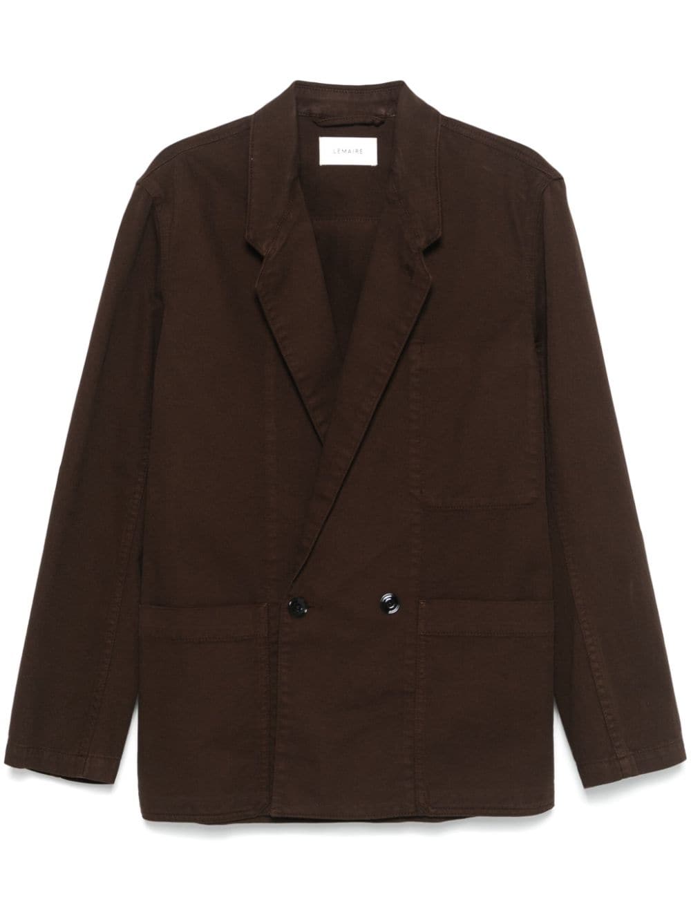 Lemaire Workwear Blazer - Brown | Editorialist Lemaire Workwear Blazer - Brown | Editorialist