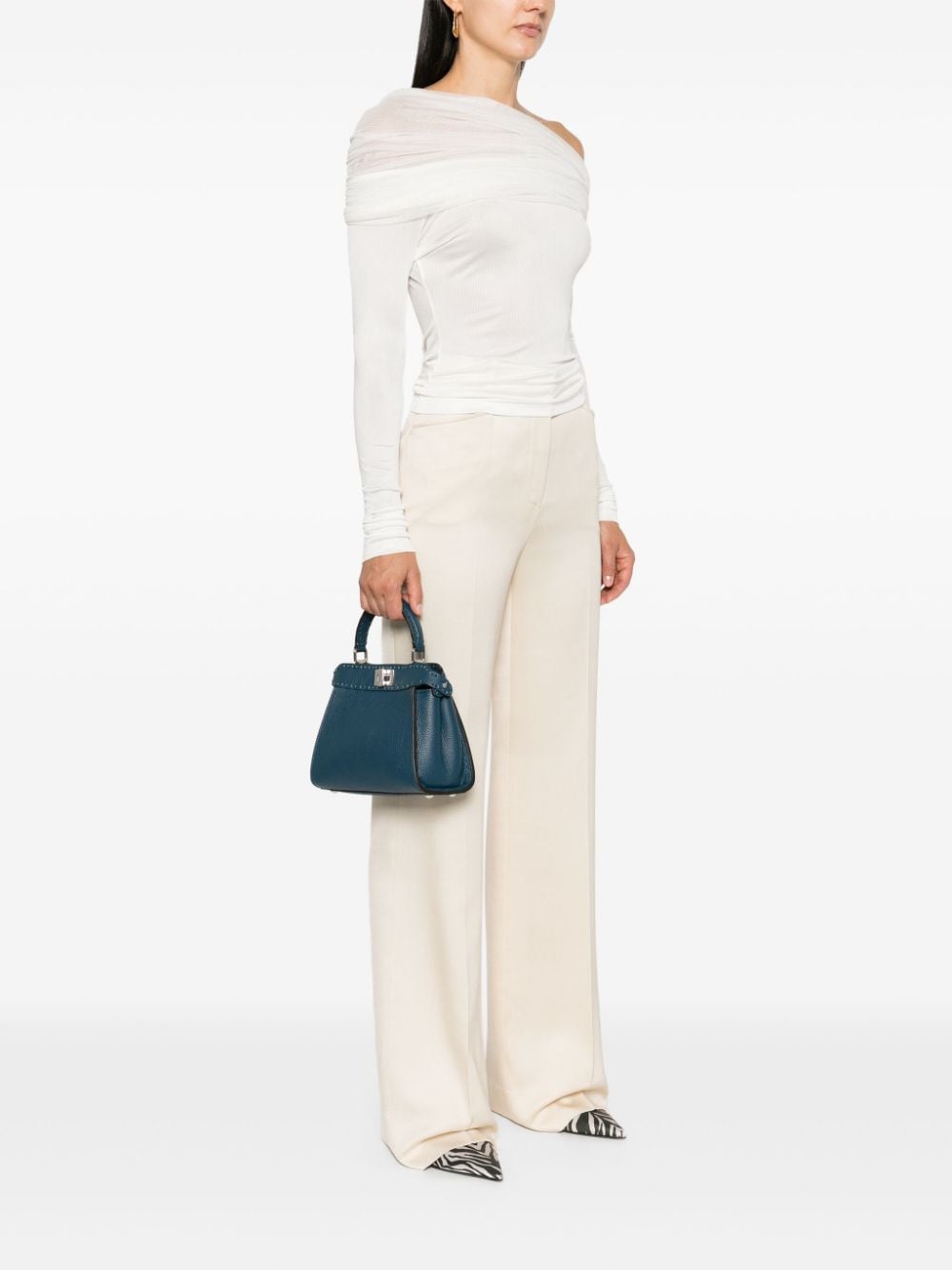 FENDI Mini Peekaboo Tote