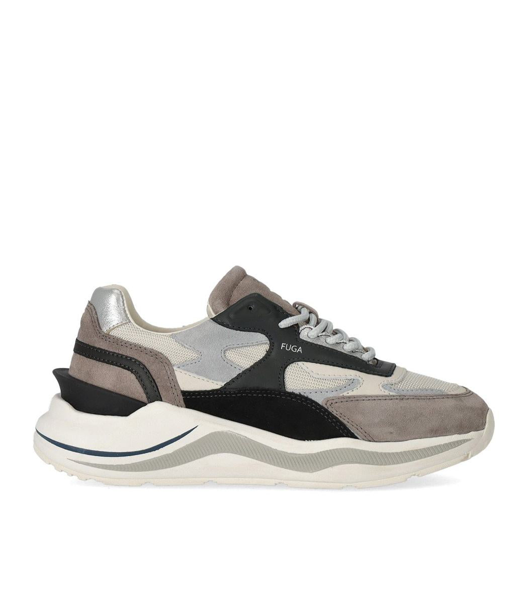 D.A.T.E. Fuga Dragon Sneakers In Beige - 14% Off | Editorialist
