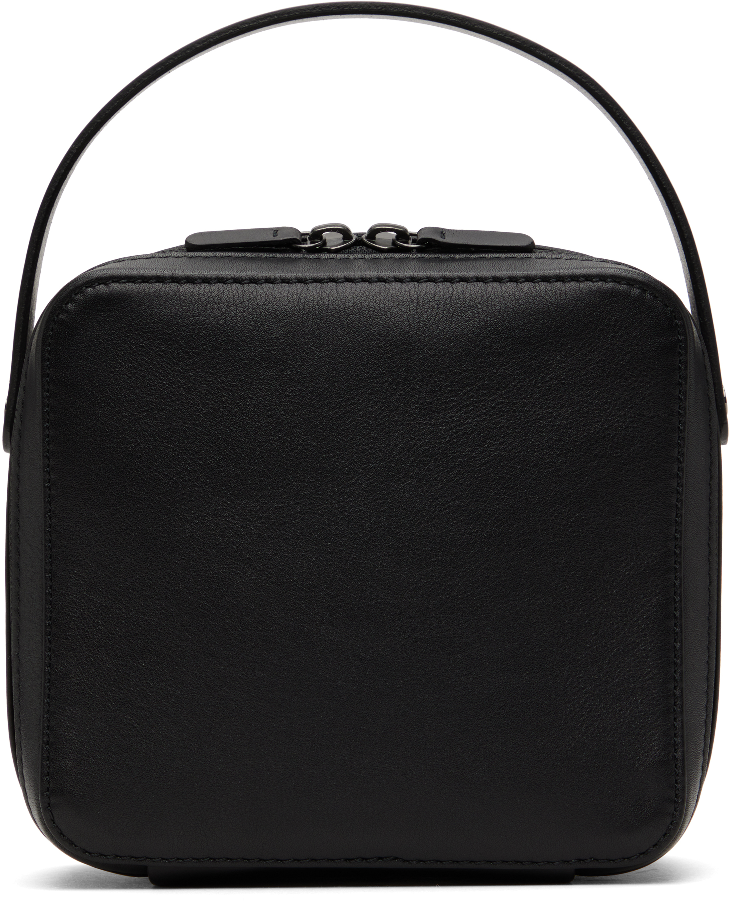 Auralee Aeta Edition Leather Small Travel Case Bag - Black