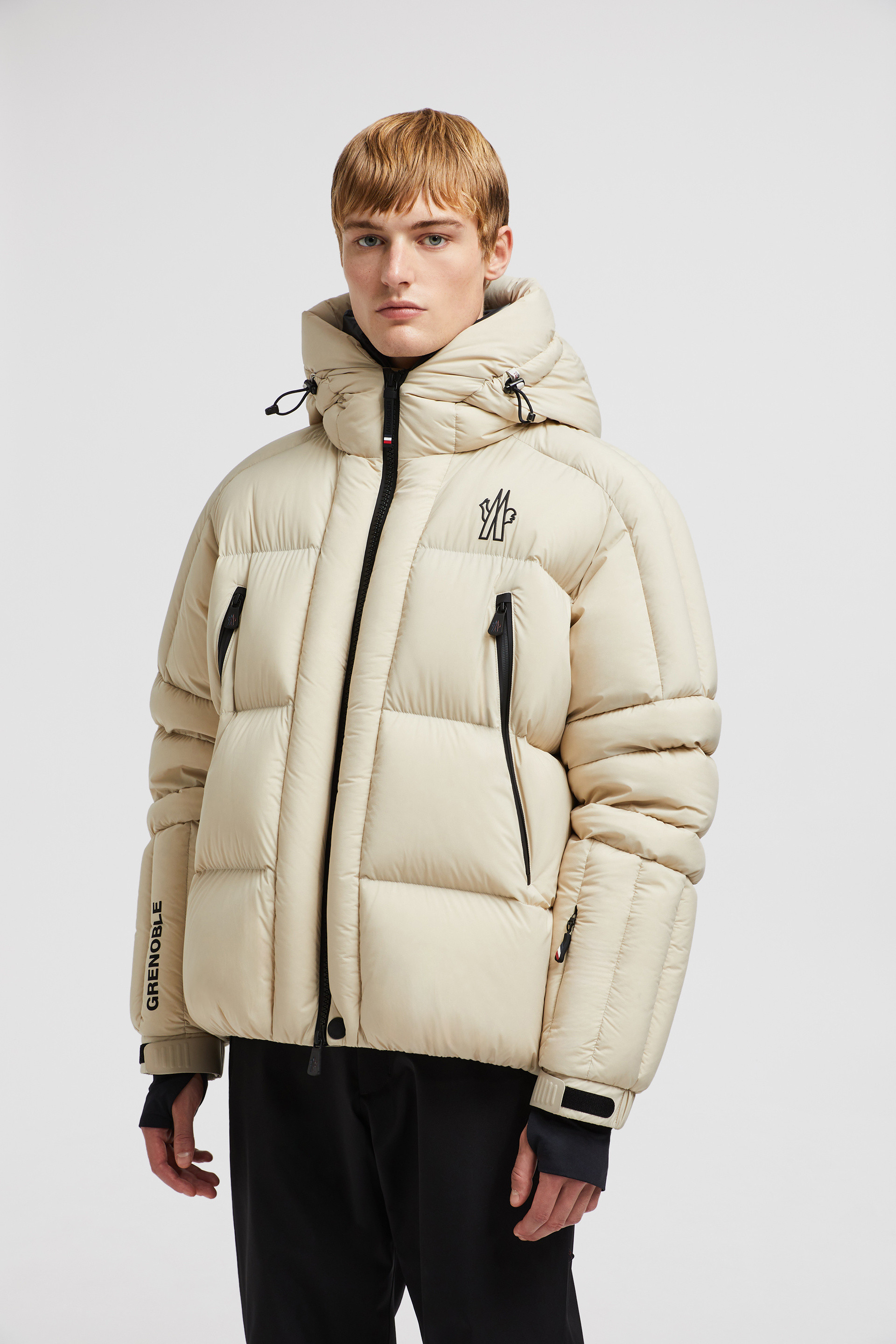 Moncler Cherferie Down Ski Jacket - White | Editorialist