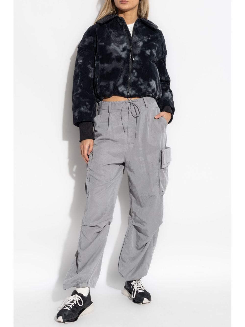 Y3 Y-3 All-Over Print Padded Jacket