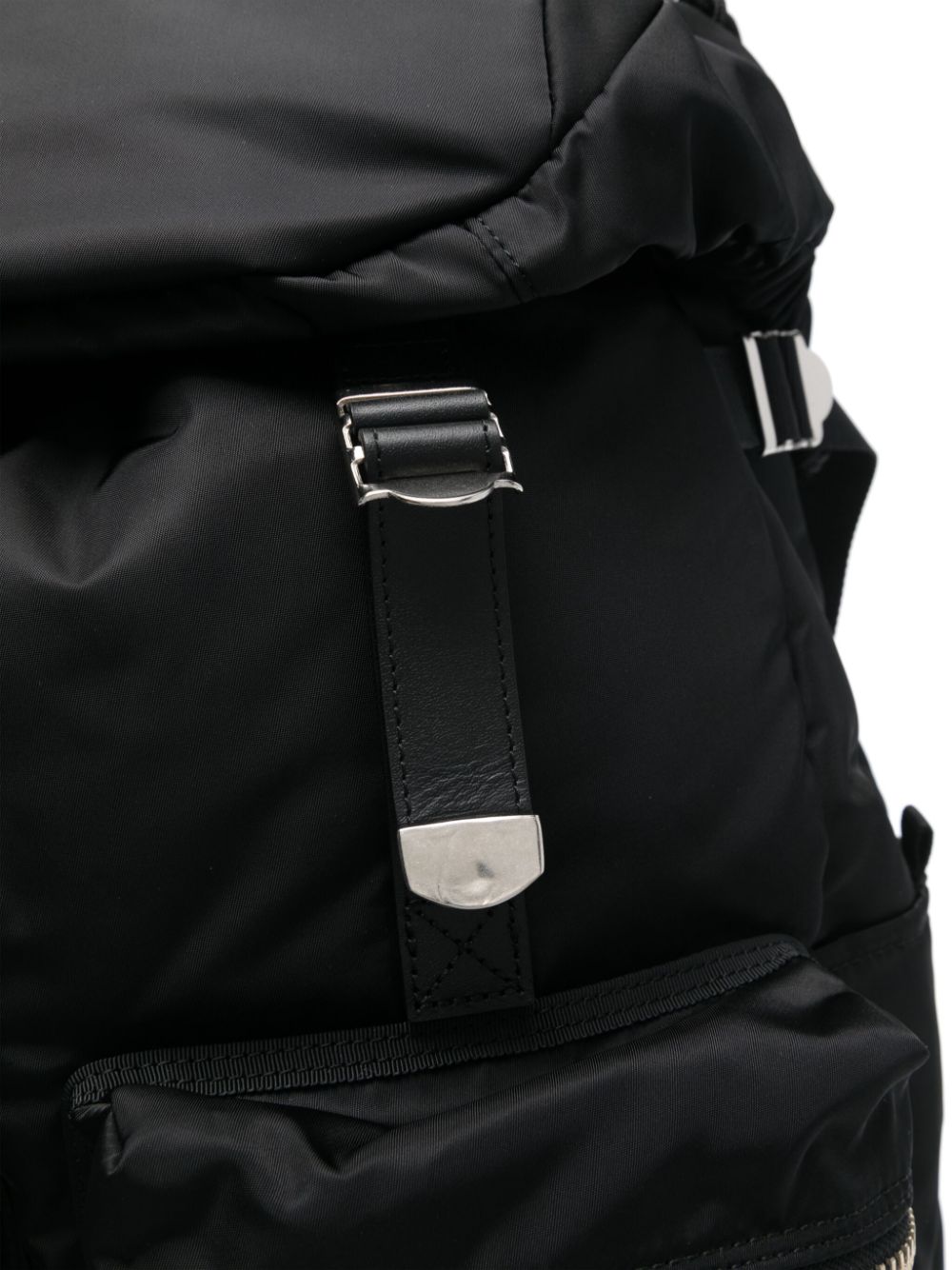 Sacai X Porter Pocket Backpack - Black | Editorialist