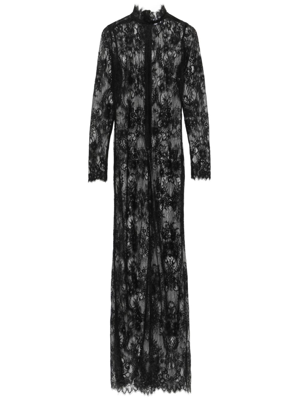 Ana Radu Lace Maxi Dress - Black | Editorialist