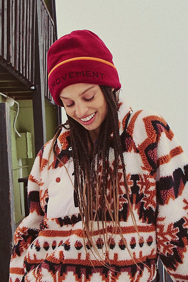 NWT Free People Flat Out Cuffed Beanie in Maroon Free People Flat Out Cuffed Beanie in Maroon | eBay main image 2