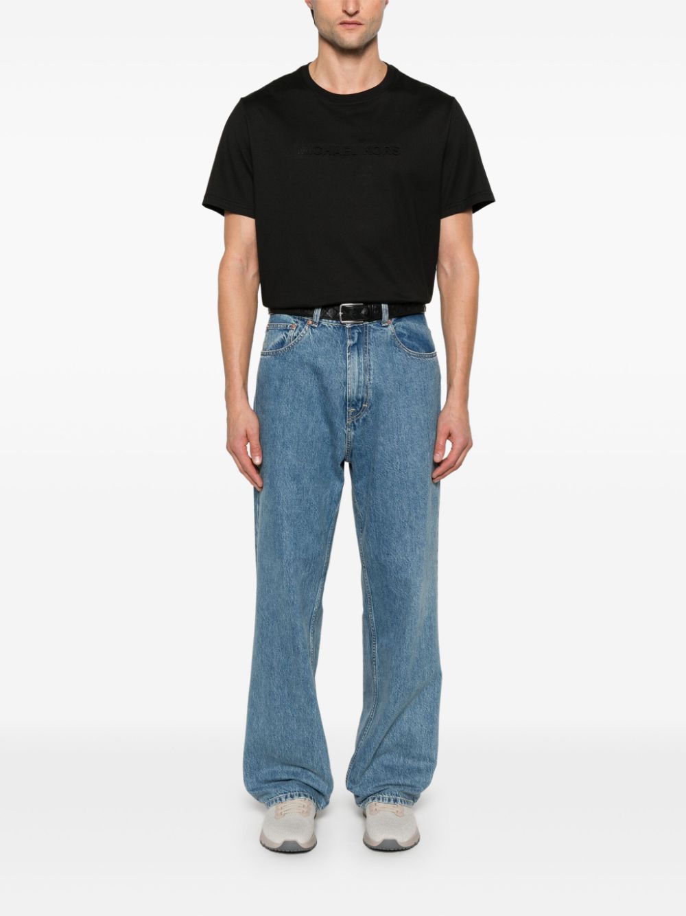 MICHAEL KORS logo-embossed t-shirt