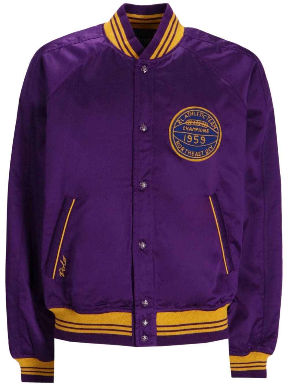 POLO RALPH LAUREN Stripe-Detailing Bomber Jacket