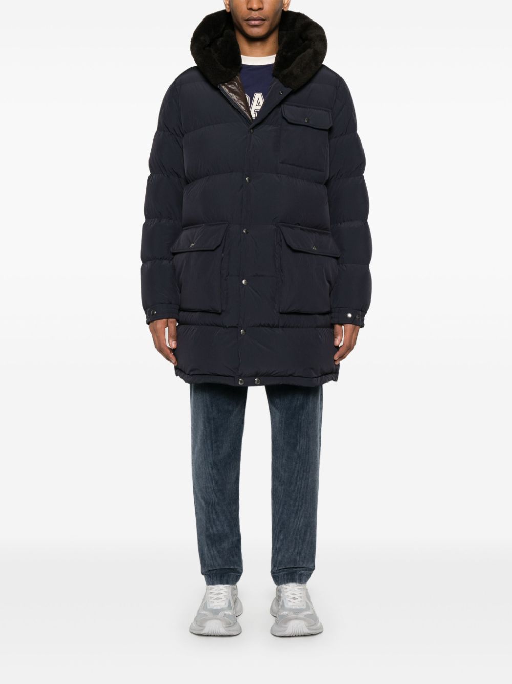 MONCLER Moncler Rowan Mid-Length Coat