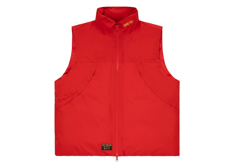 Aimé Leon Dore Gore-Tex Down-Filled Vest - Red | Editorialist