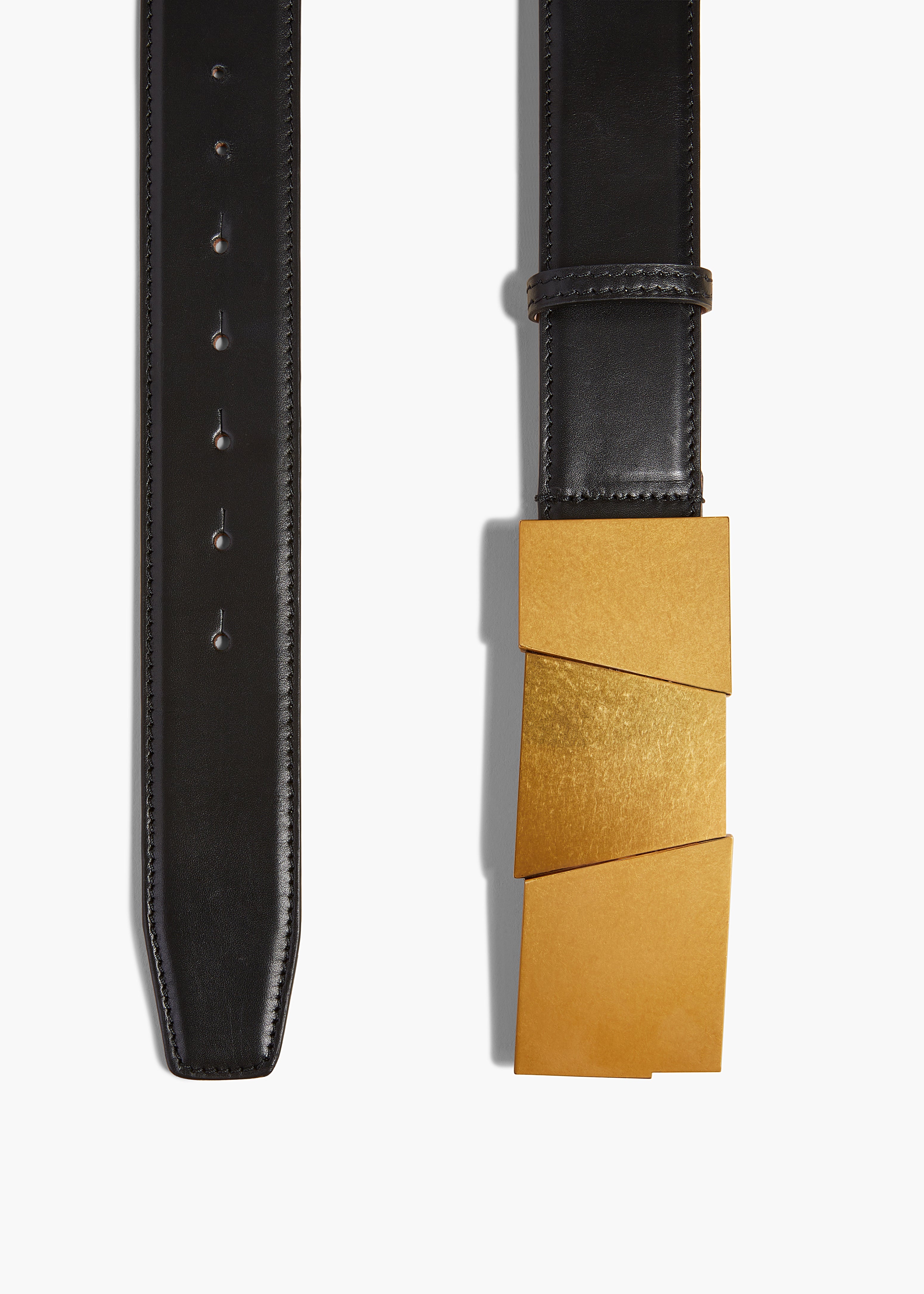 Khaite Medium Axel Belt - Black - 42% Off | Editorialist display picture 3