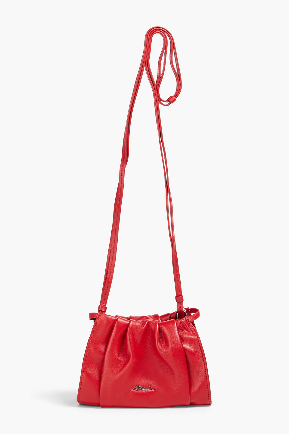 3.1 Phillip Lim Blossom Mini Leather Crossbody Bag In Red - 60