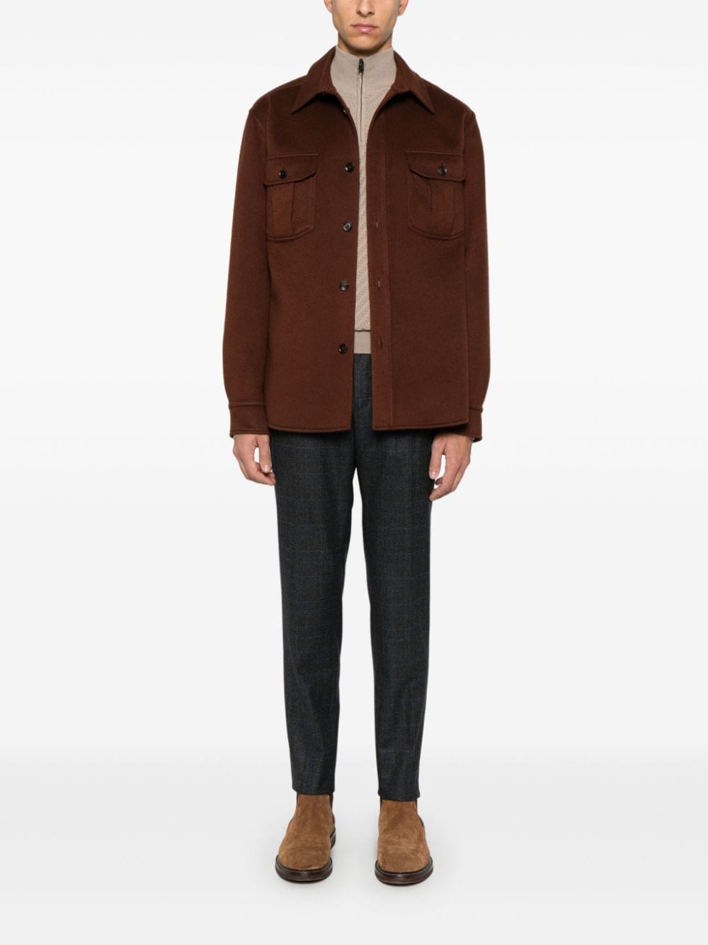 BRIONI brushed shirt