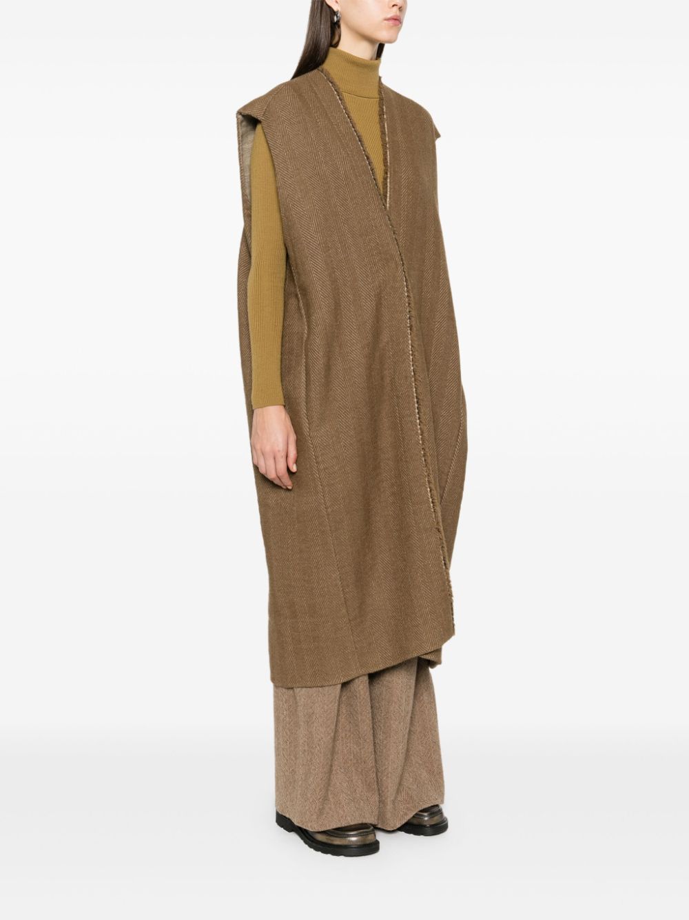 UMA WANG Uma Wang Mid-Length Coat