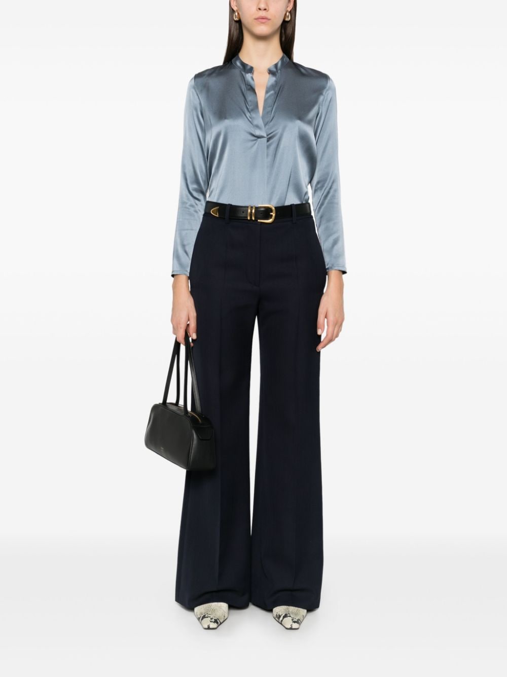 BLANCA VITA Blanca Vita Satin Blouse