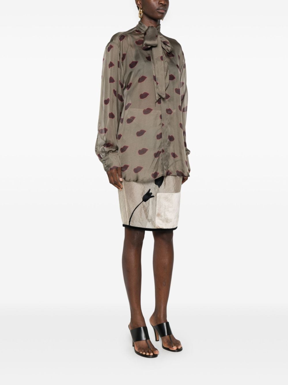STELLA MCCARTNEY Stella McCartney Abstract-Print Shirt