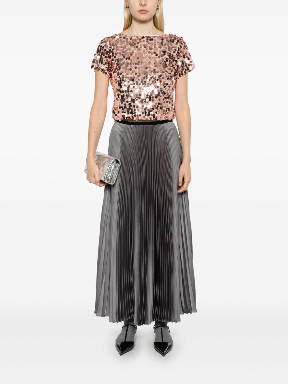 BLANCA VITA Blanca Vita Sequinned Top