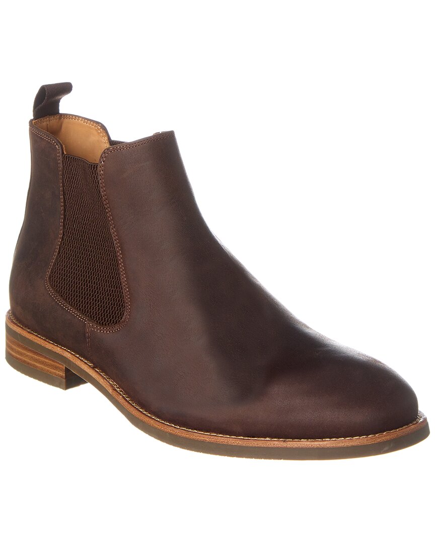 Warfield & Grand Brown Chelsea Boots with Elastic Panels Warfield & Grand Glover Chelsea Boot (Men) | Nordstromrack main image 3