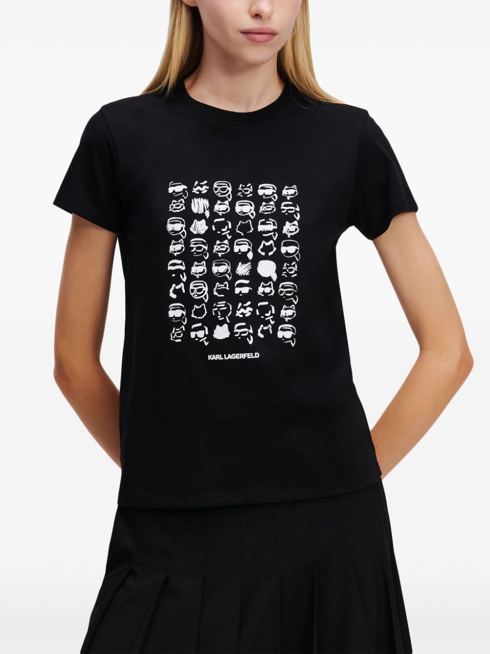 KARL LAGERFELD Karl Lagerfeld Ikon T-Shirt