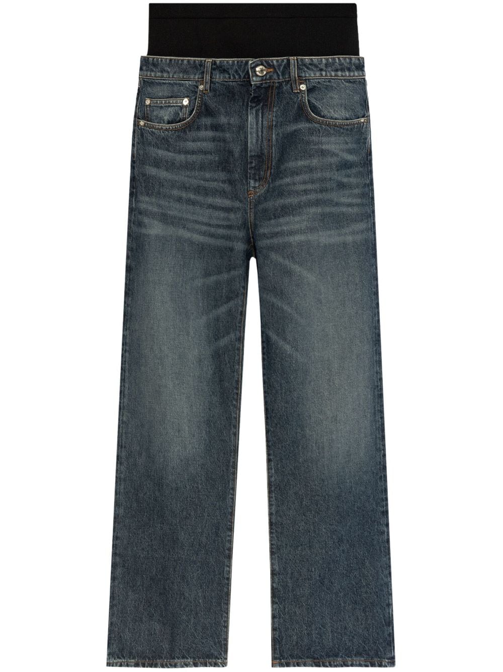 SPORTMAX Whiskered Boyfriend Jeans