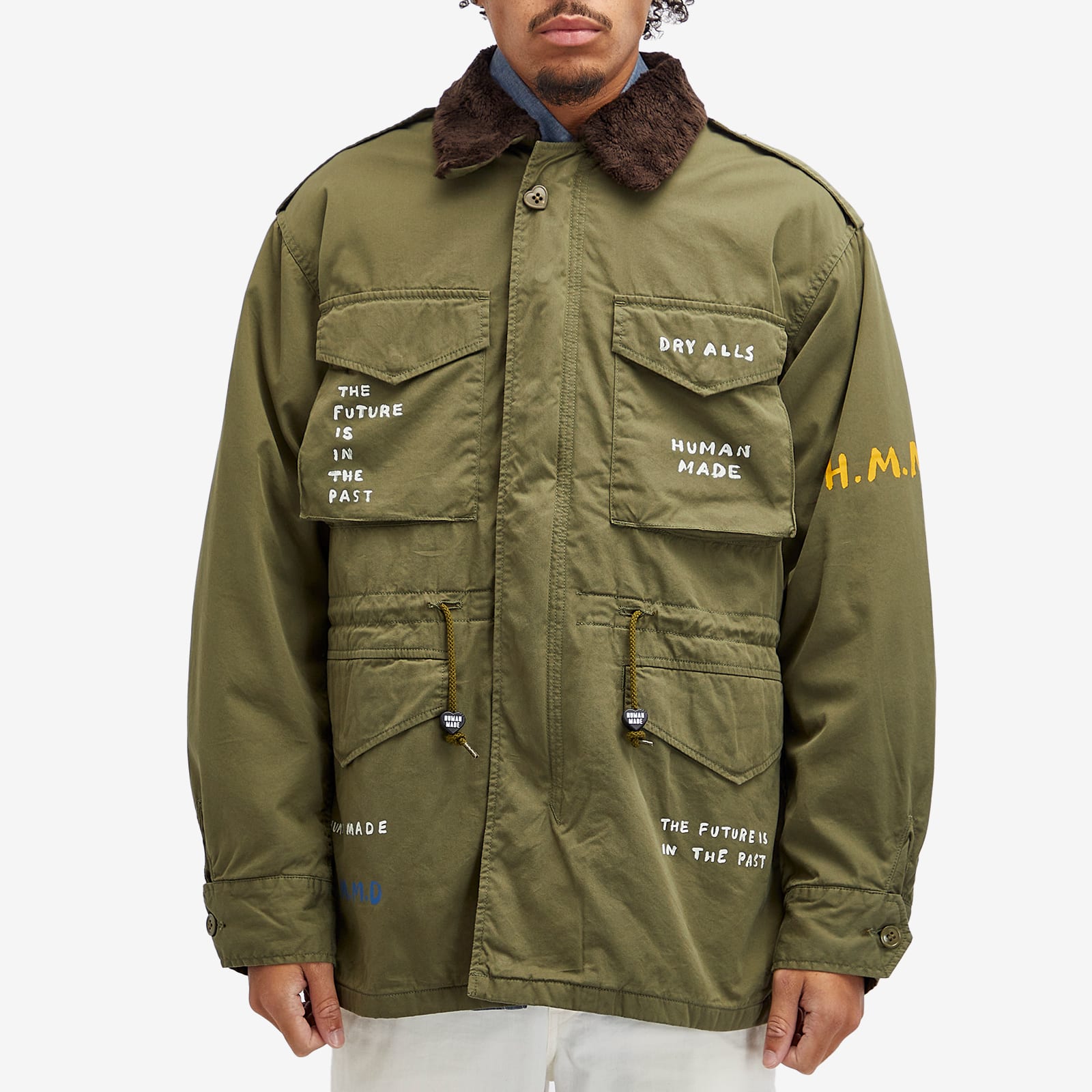 Human Made Field Jacket In Olive - 70% Off | Editorialist