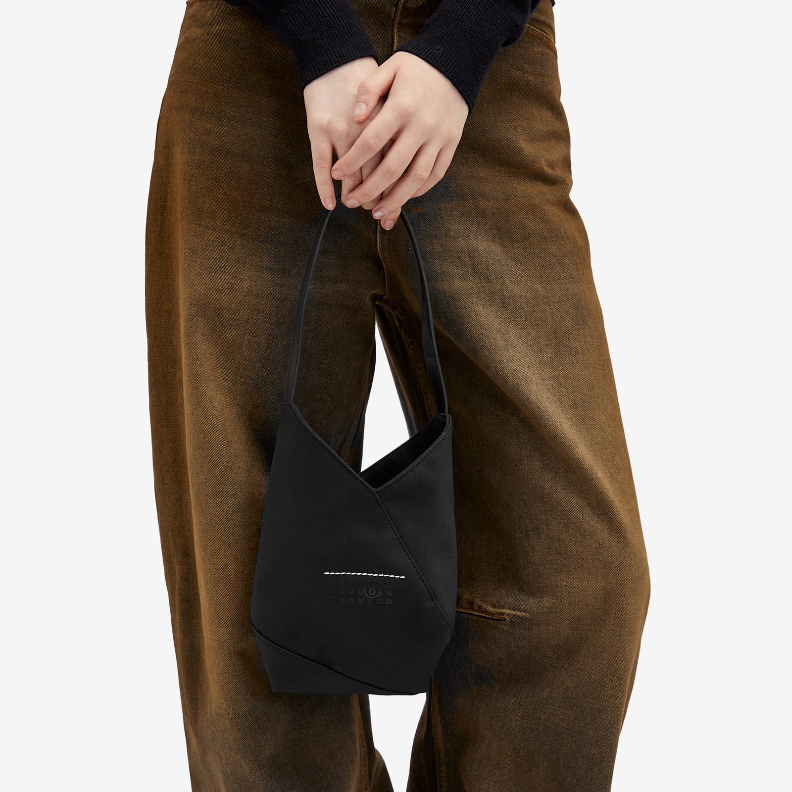 Maison Margiela Japanese Egg Bag - Black | Editorialist
