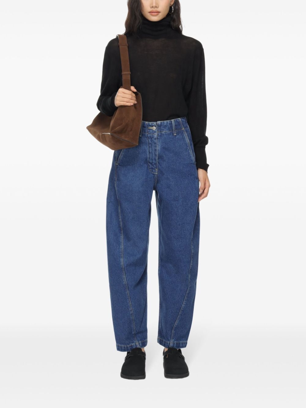 STUDIO NICHOLSON Studio Nicholson Wide-Leg Jeans