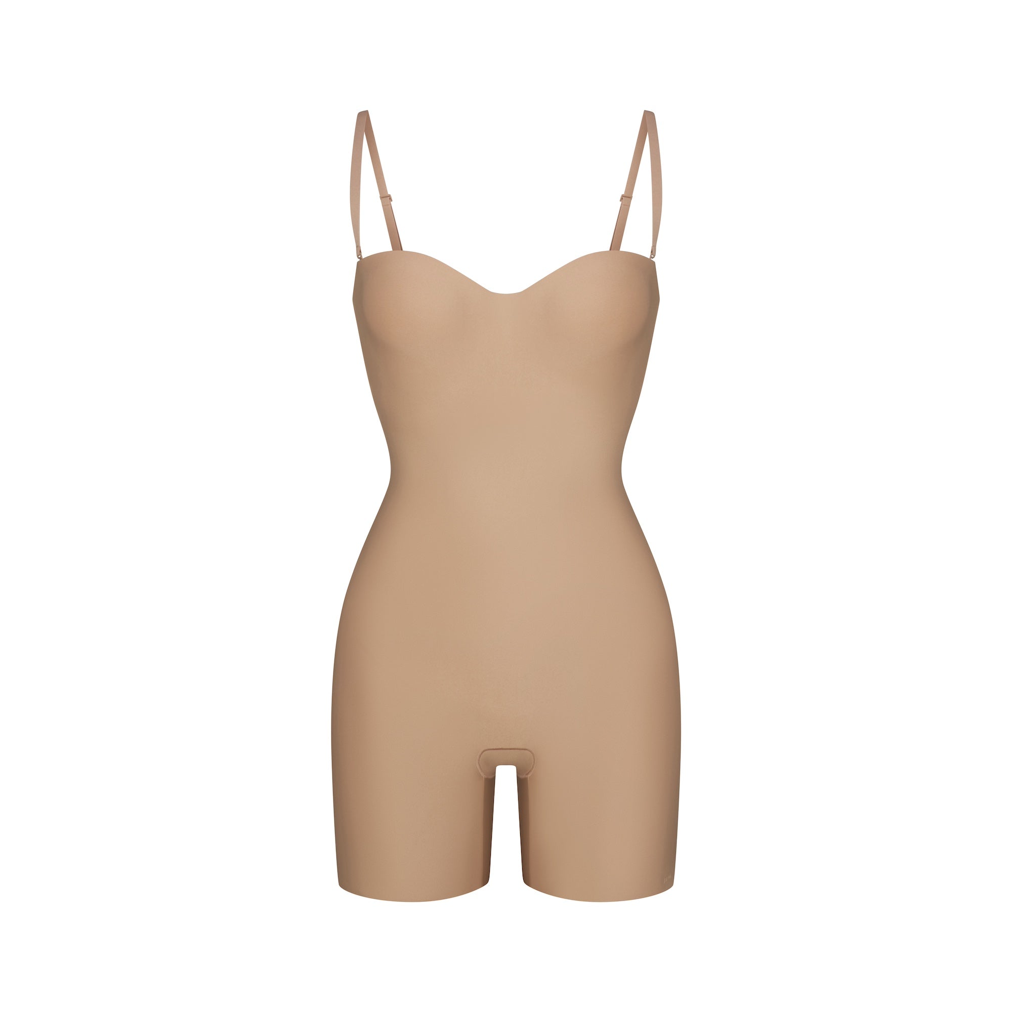SKIMS ベージュ ボディスーツ Beige Seamless Sculpt Mid Thigh Bodysuit by SKIMS on Sale