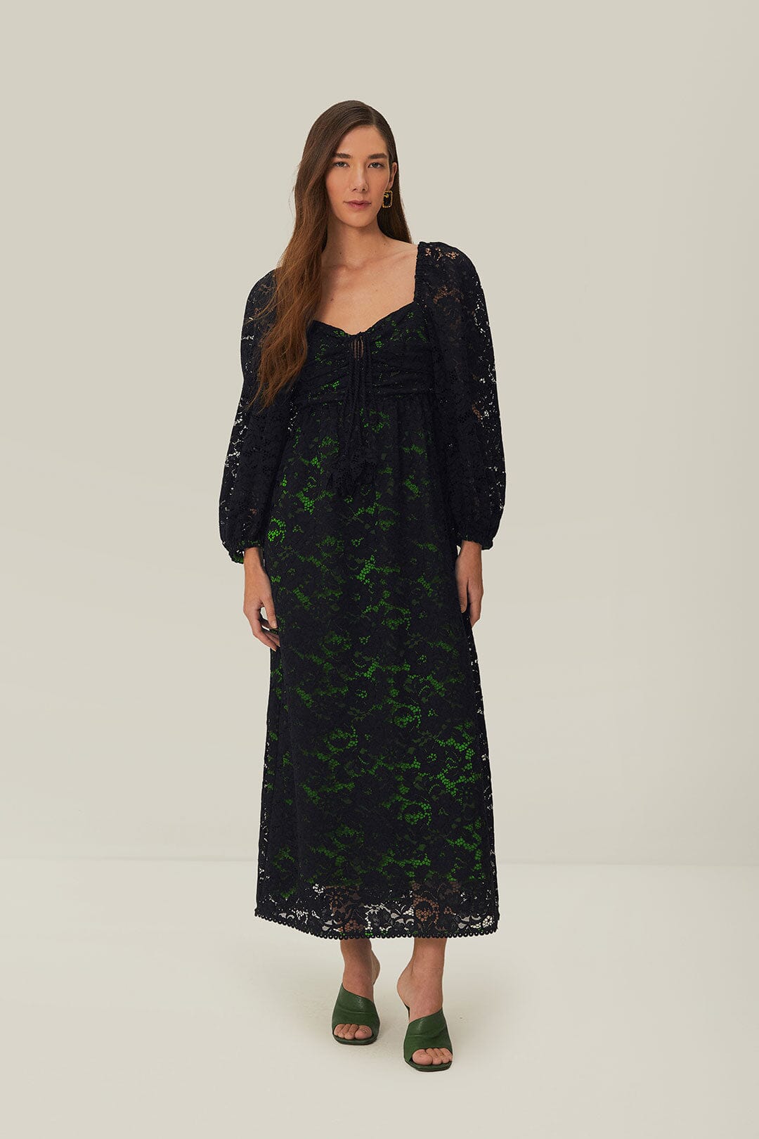 burgundy bossa banana jacquard midi dress FARM Rio Bossa Banana Metallic Jacquard Maxi Dress